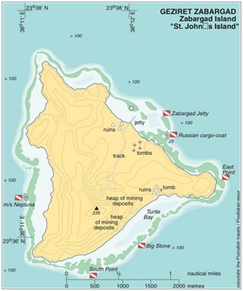 Yadaweya | Zabargad Island...land of Gold and turle